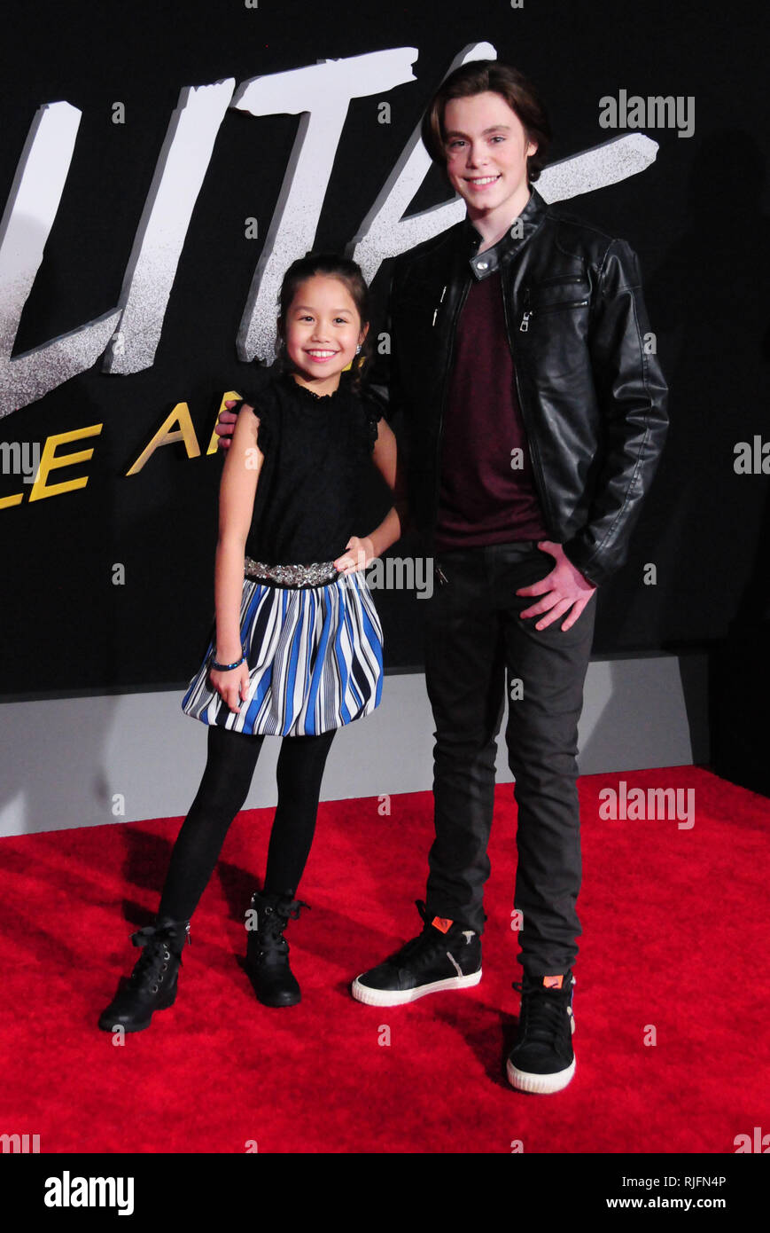 Los Angeles, USA. 05th Feb, 2019. Actress Trinity Bliss and actor Jack ...