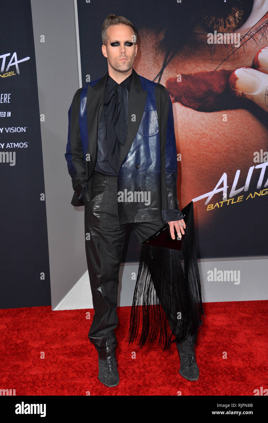 Los Angeles, USA. 05th Feb, 2019. Justin Tranter at the premiere for ...