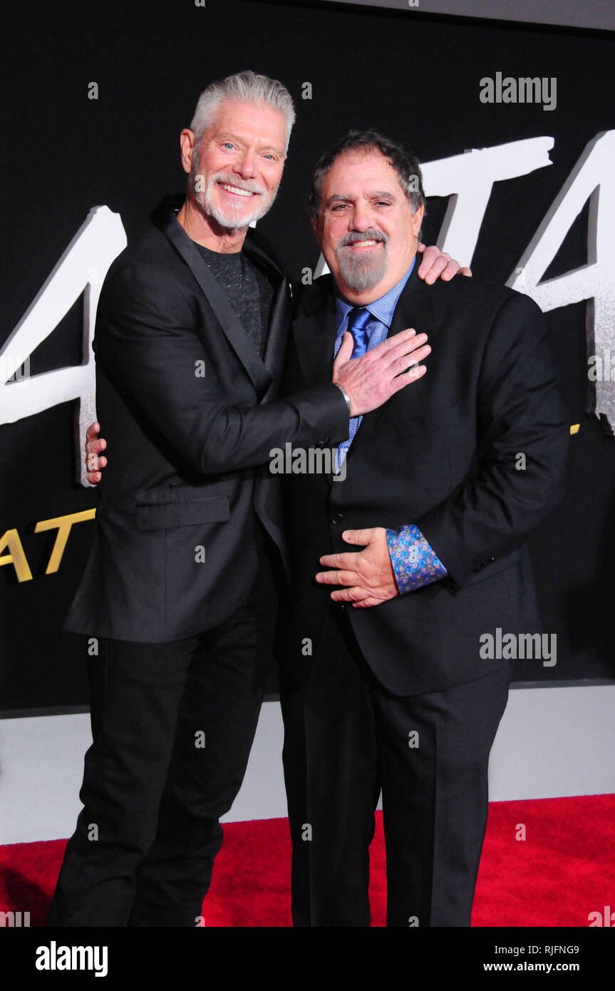 Los Angeles, USA. 05th Feb, 2019. Actor Stephen Lang and producer Jon Landau attend 20th Century ...