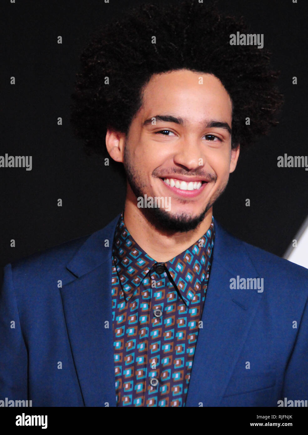 Los Angeles, USA. 05th Feb, 2019. Actor Jorge Lendeborg Jr. attends ...