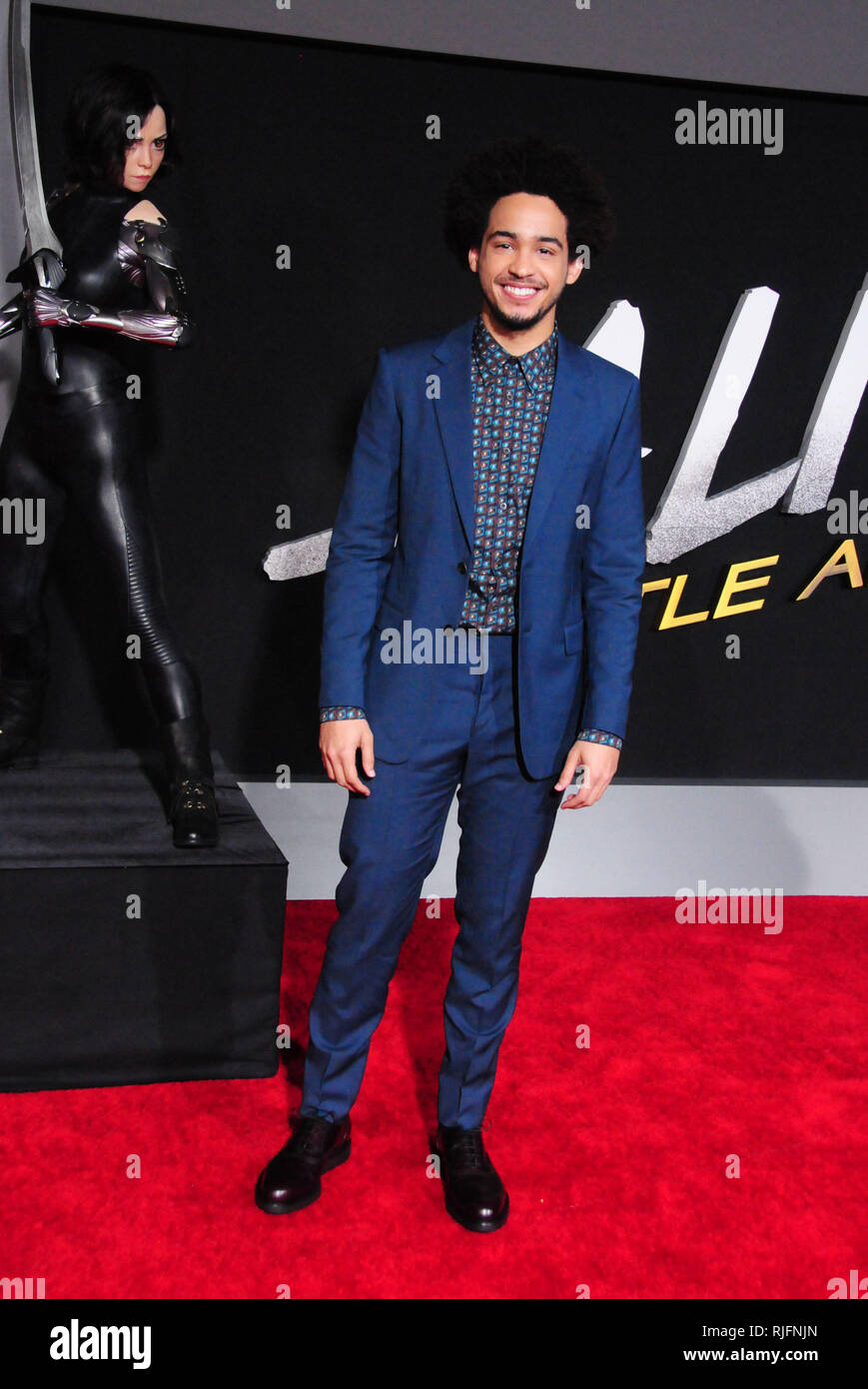 Los Angeles, USA. 05th Feb, 2019. Actor Jorge Lendeborg Jr. attends ...