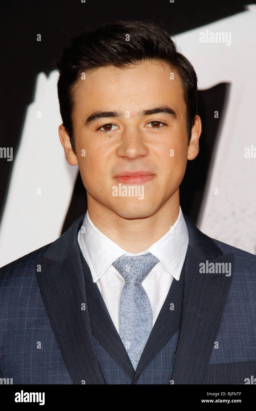 Los Angeles, USA. 05th Feb, 2019. Keean Johnson at 20th Century Fox's ...