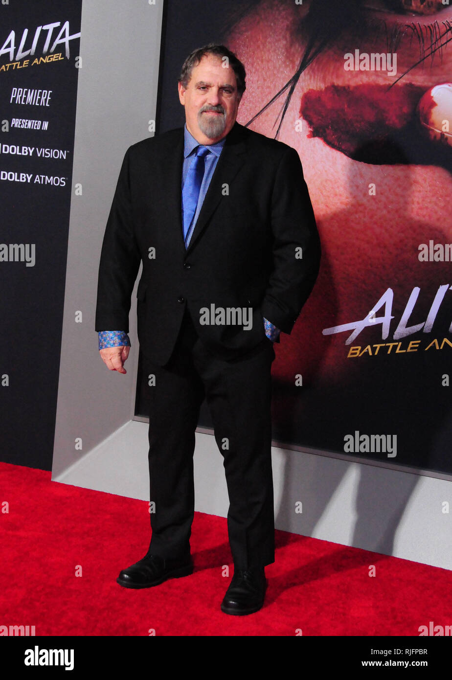 Los Angeles, USA. 05th Feb, 2019. Producer Jon Landau attends 20th Century Fox's 'Alita: Battle ...