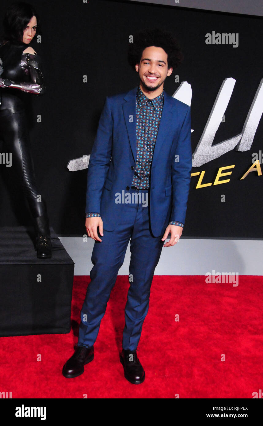 Los Angeles, USA. 05th Feb, 2019. Actor Jorge Lendeborg Jr. attend 20th ...
