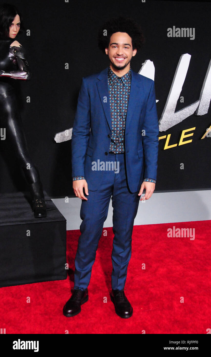 Los Angeles, USA. 05th Feb, 2019. Actor Jorge Lendeborg Jr. attend 20th ...