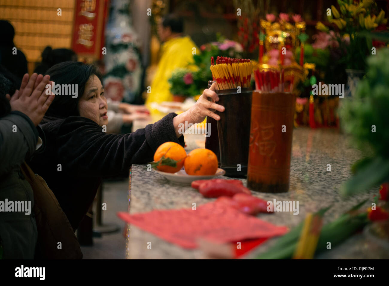 Los Angeles, California, USA. 4th February, 2019. Thein Hau Temple in ...