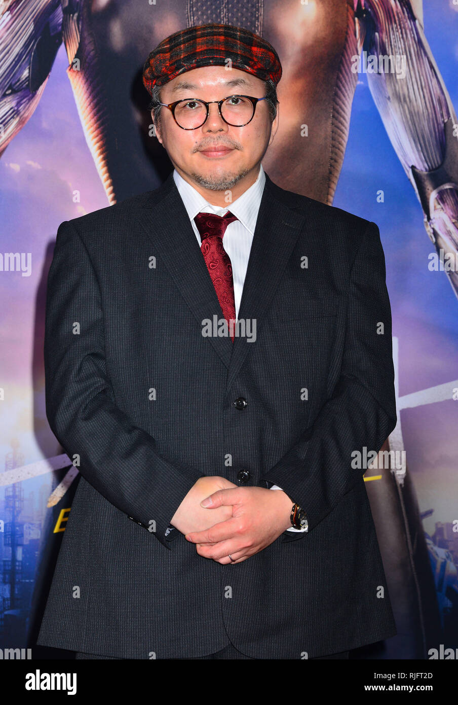 Los Angeles, USA. 05th Feb, 2019. Yukito Kishiro arrives at the ...