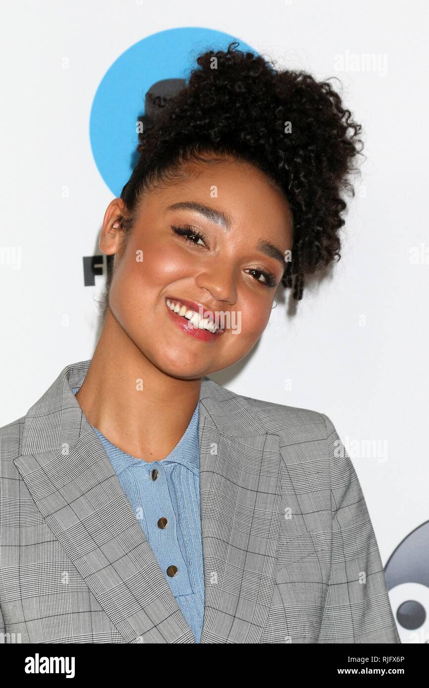 Aisha Dee at arrivals for Disney ABC Television Hosts: TCA Winter Press ...