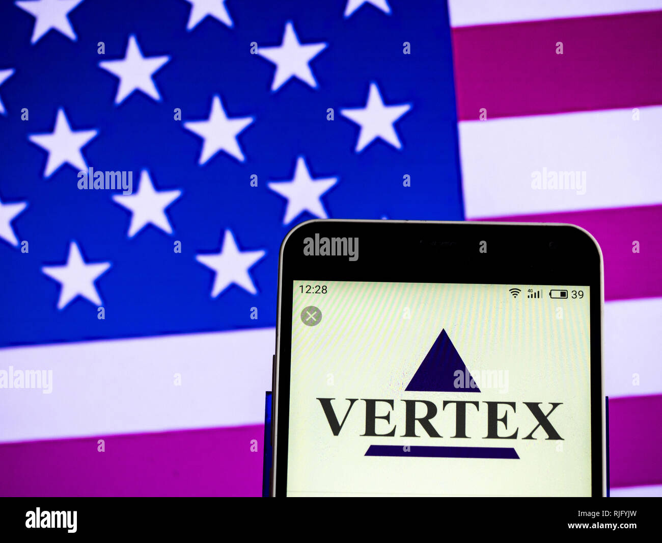 Vertex pharmaceuticals logo hi-res stock photography and images - Alamy