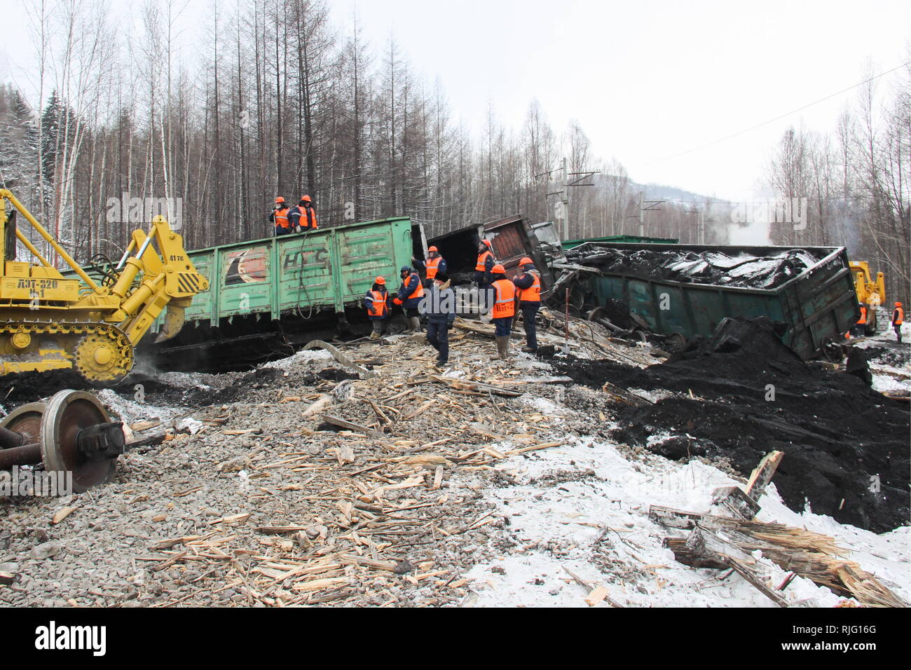 Baikal Amur Train High Resolution Stock Photography and Images - Alamy