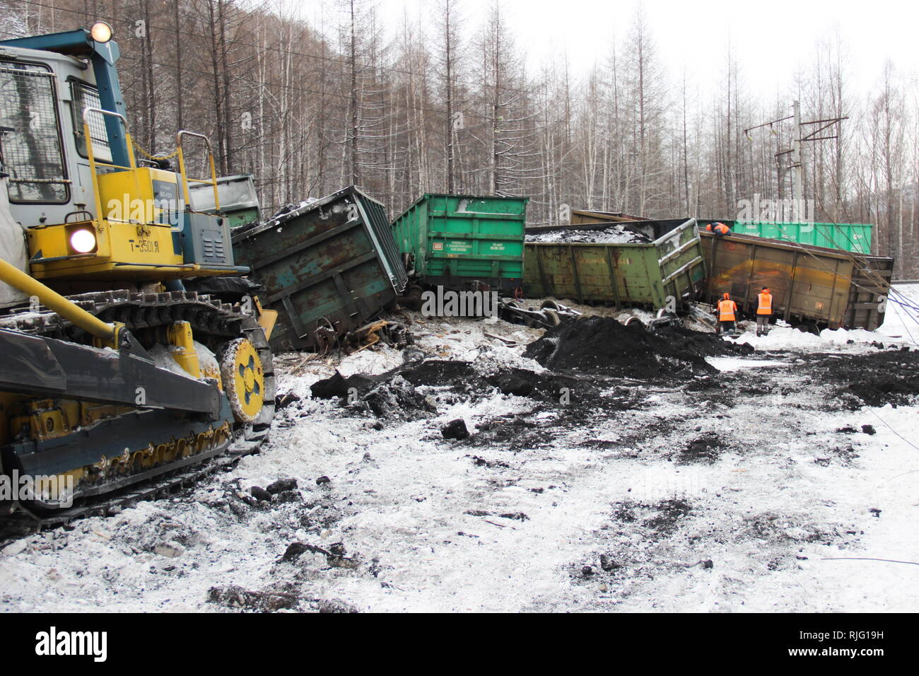 Baikal Amur Train High Resolution Stock Photography and Images - Alamy