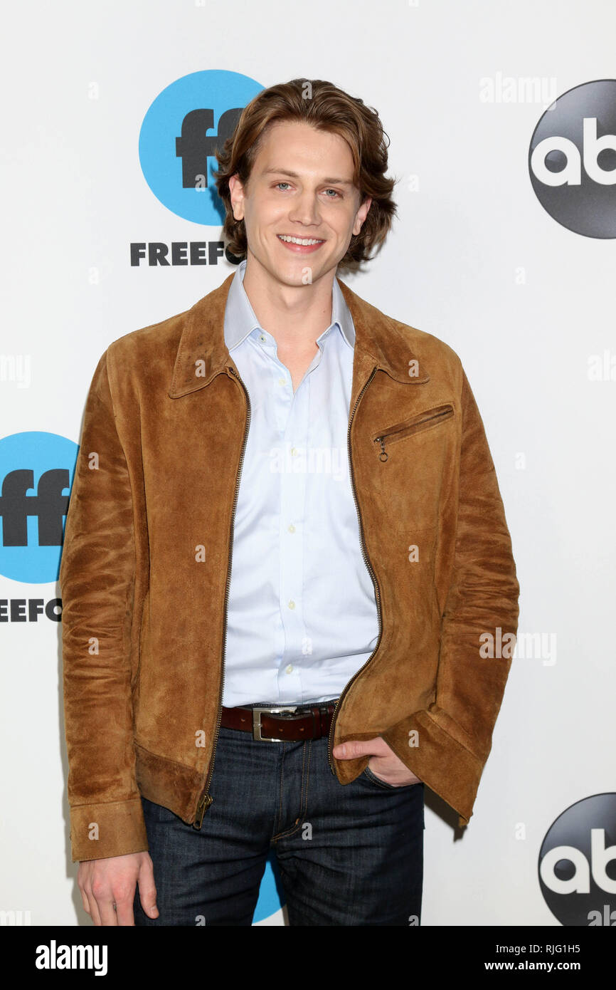 LOS ANGELES - FEB 5: Alex Saxon at the Disney ABC Television Winter ...