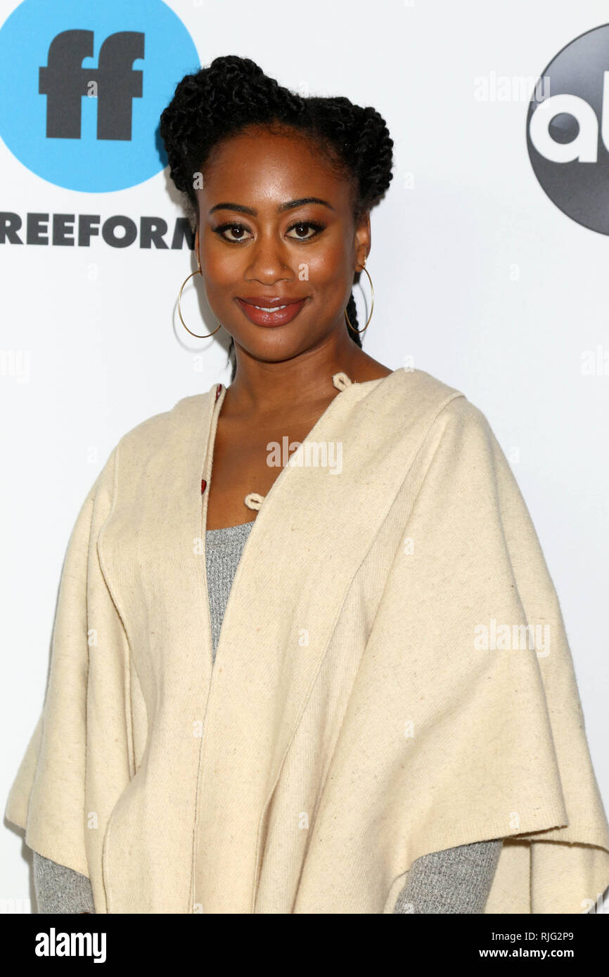 LOS ANGELES - FEB 5: Zuri Adele at the Disney ABC Television Winter ...