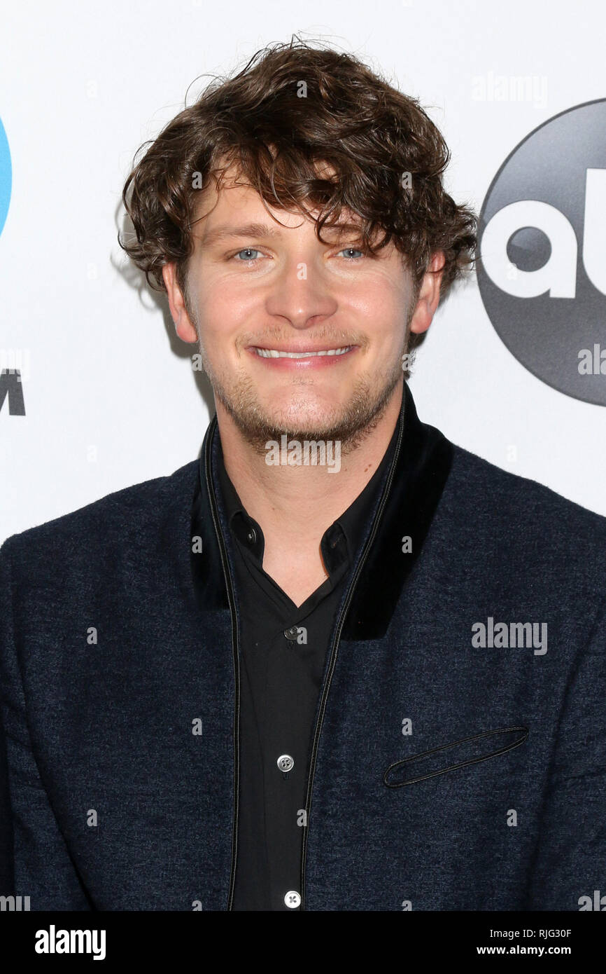 February 5, 2019 - Pasadena, CA, USA - LOS ANGELES - FEB 5: Brett Dier ...