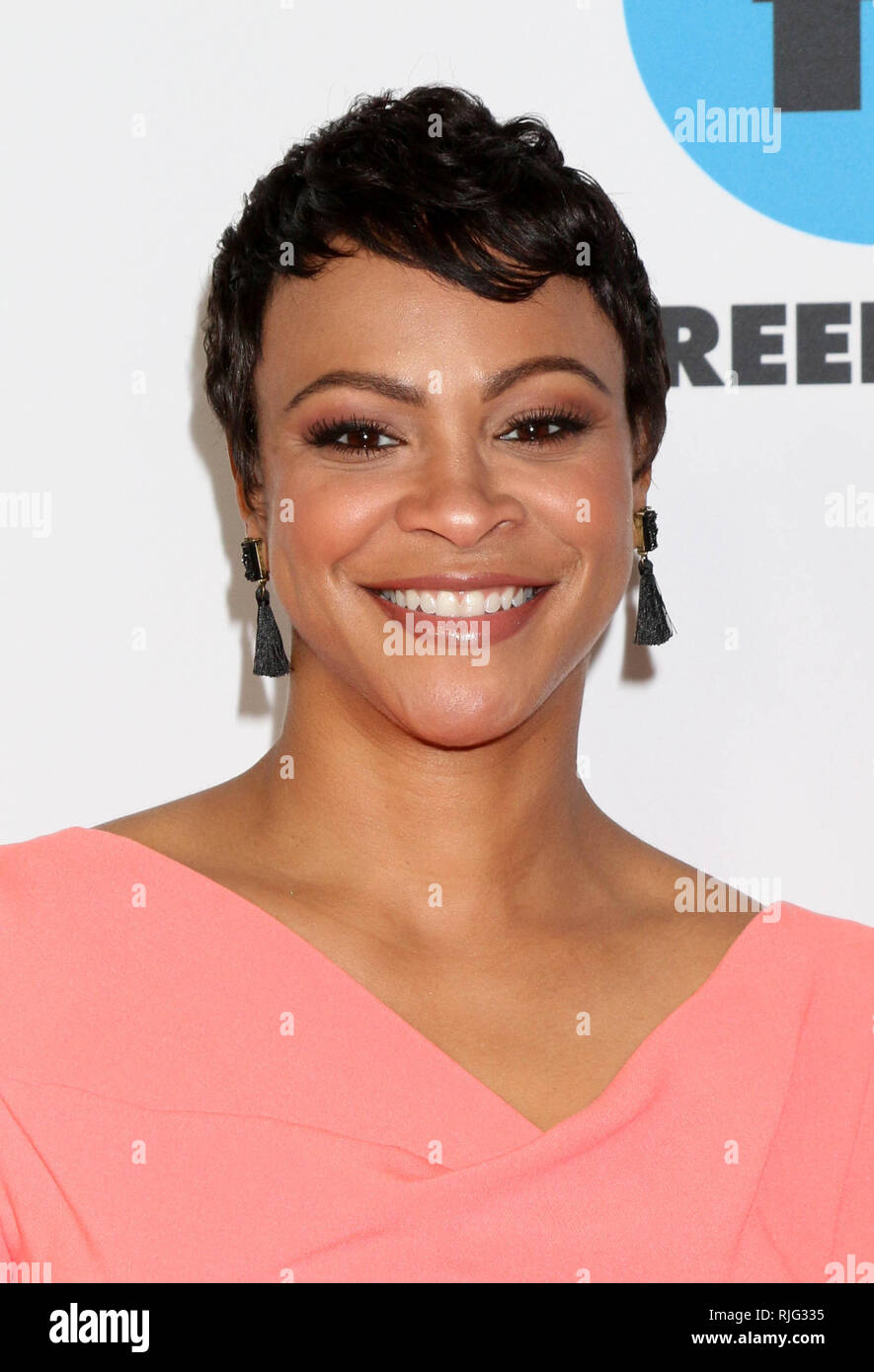 LOS ANGELES - FEB 5: Carly Hughes at the Disney ABC Television Winter ...