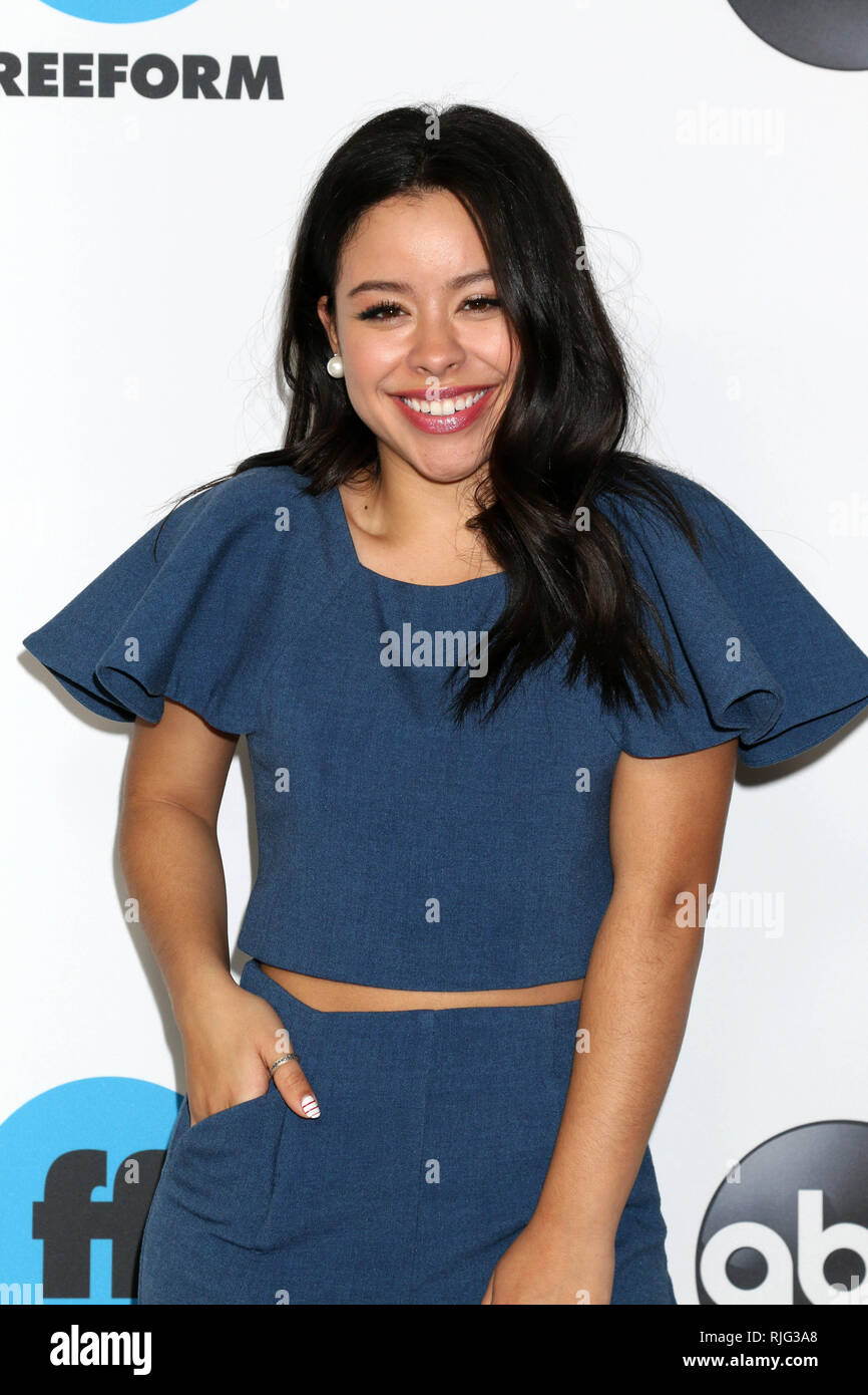 LOS ANGELES - FEB 5: Cierra Ramirez at the Disney ABC Television Winter ...
