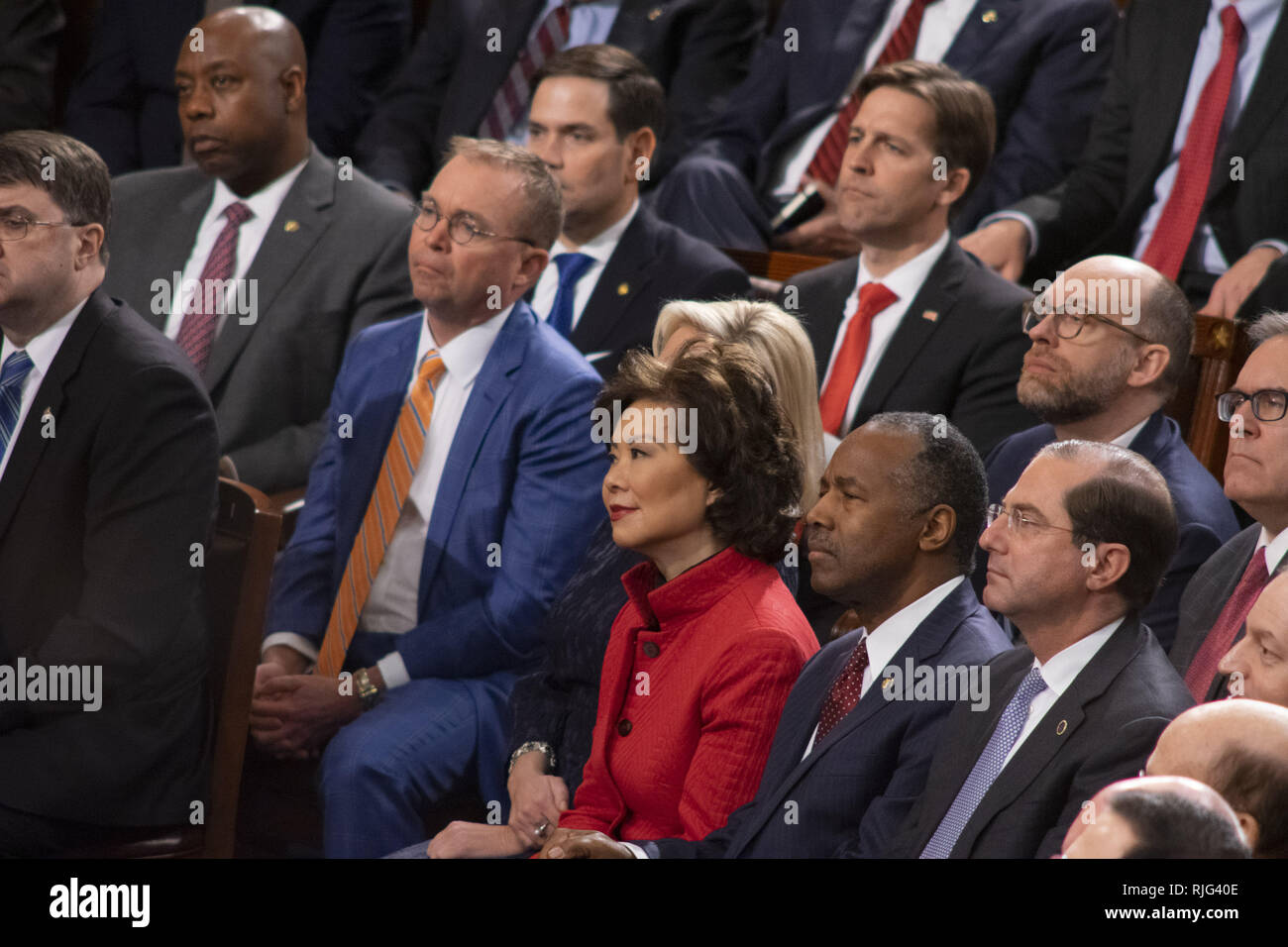 Trump cabinet staff hi-res stock photography and images - Alamy