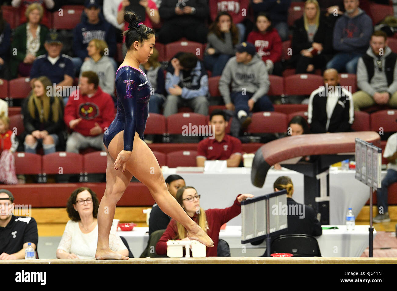 Philadelphia, Pennsylvania, USA. 27th Jan, 2019. Penn's NATALIE YANG ...