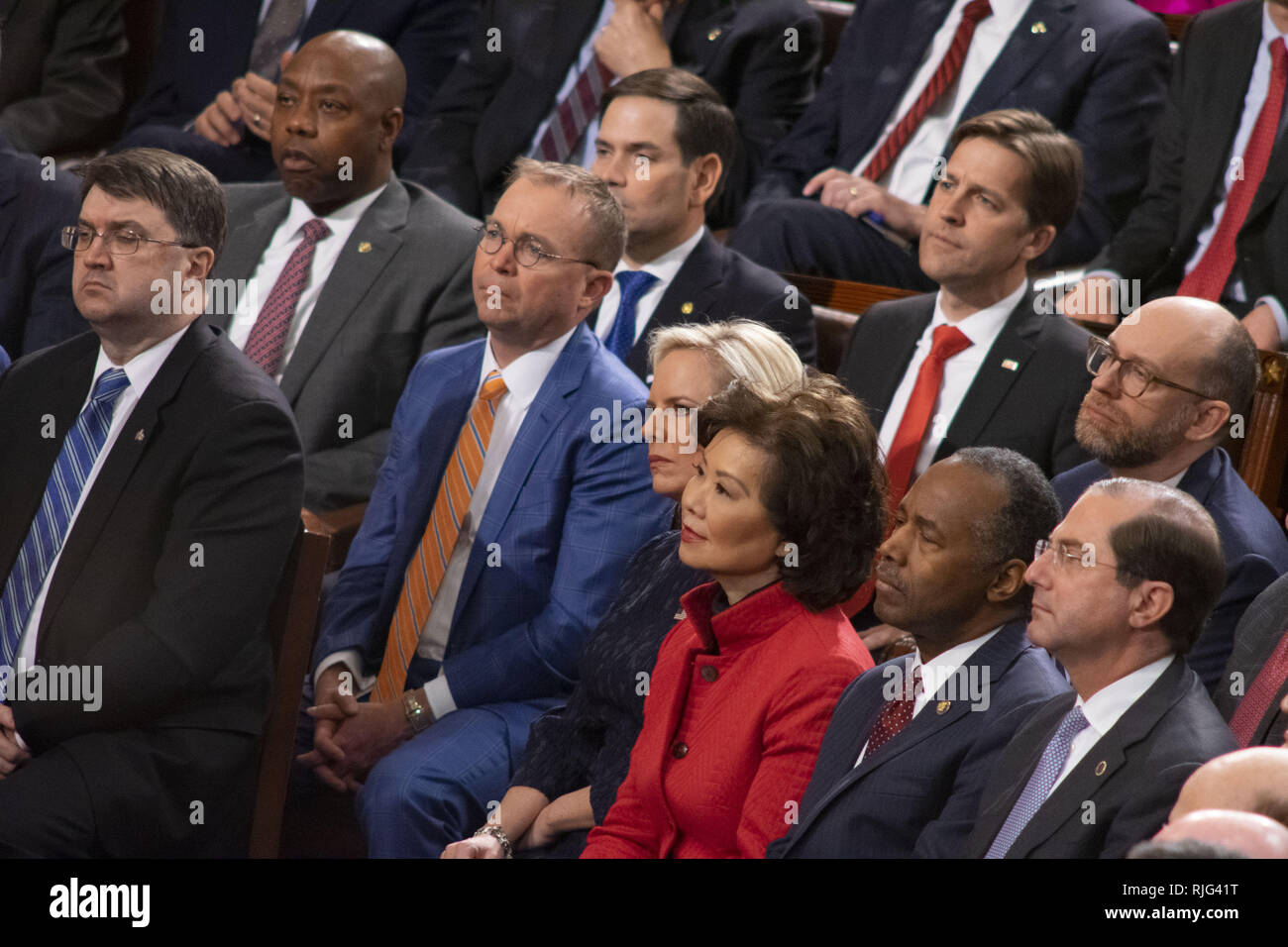 Trump cabinet staff hi-res stock photography and images - Alamy