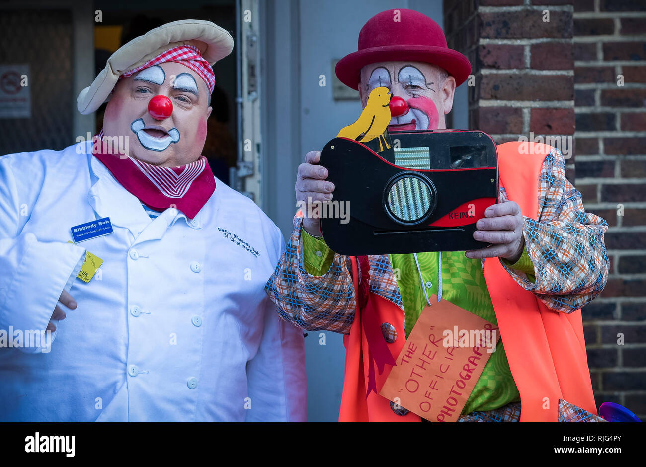 Photographer clowns hi-res stock photography and images - Alamy