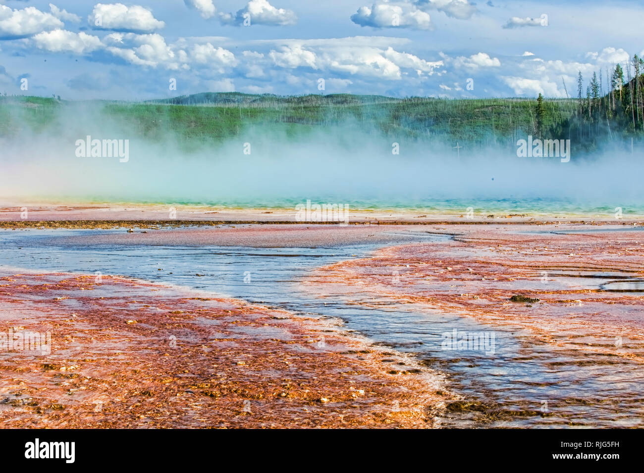 Indian pond and yellowstone hi-res stock photography and images - Alamy