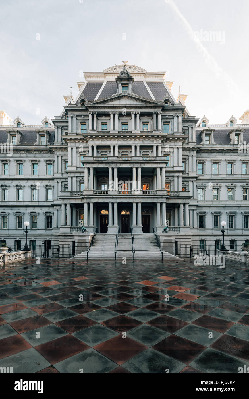 The Eisenhower Executive Office Building, in Washington, DC Stock Photo ...