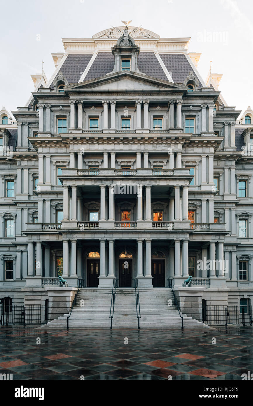 The Eisenhower Executive Office Building, in Washington, DC Stock Photo ...