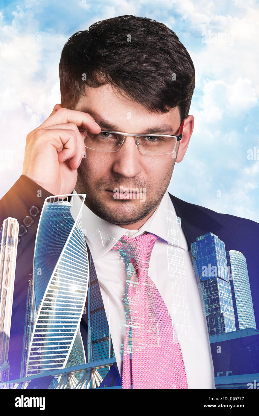 Double view hi-res stock photography and images - Alamy