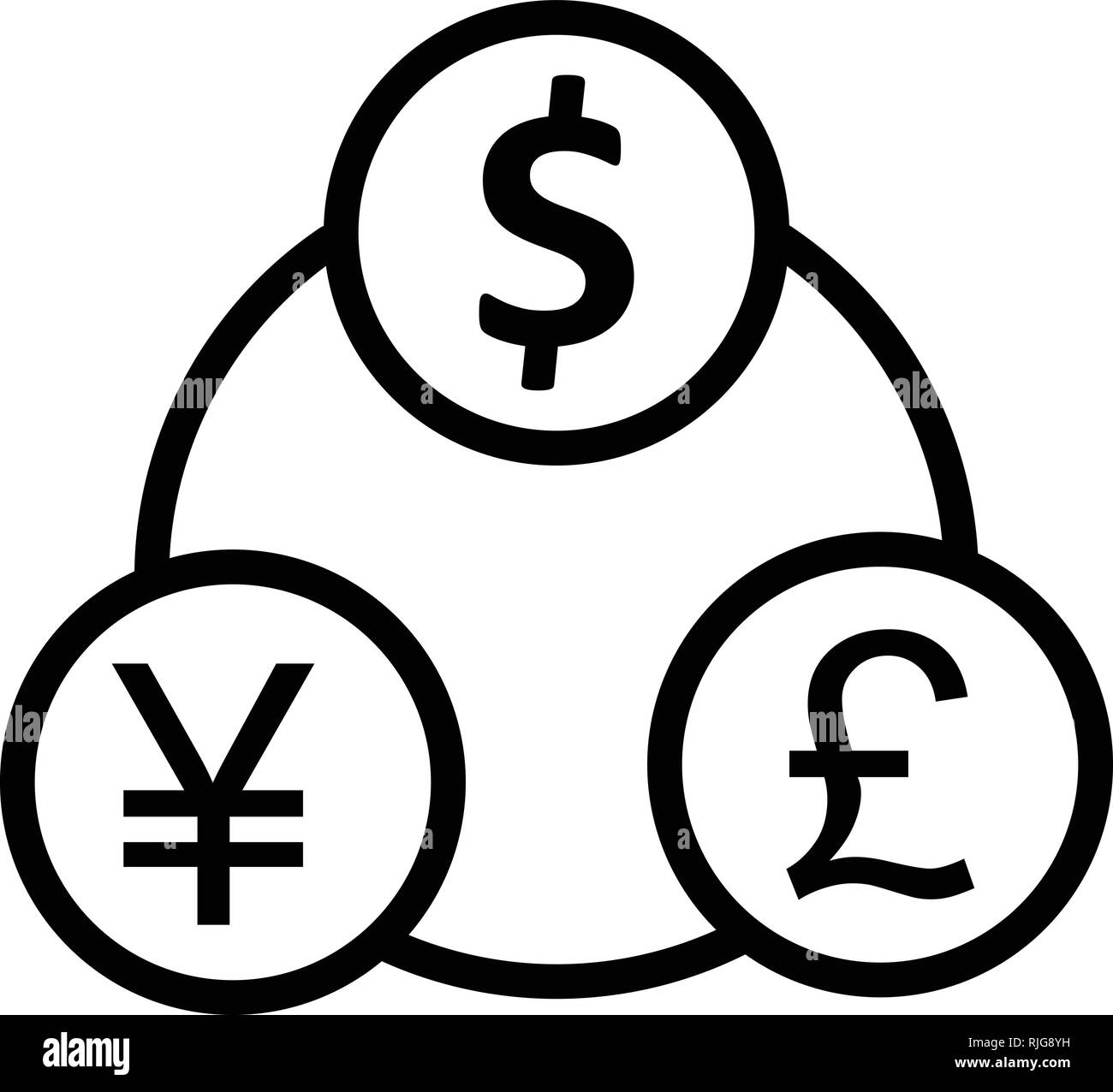Money Flow Vector Icon Sign Icon Vector Illustration For Personal And ...
