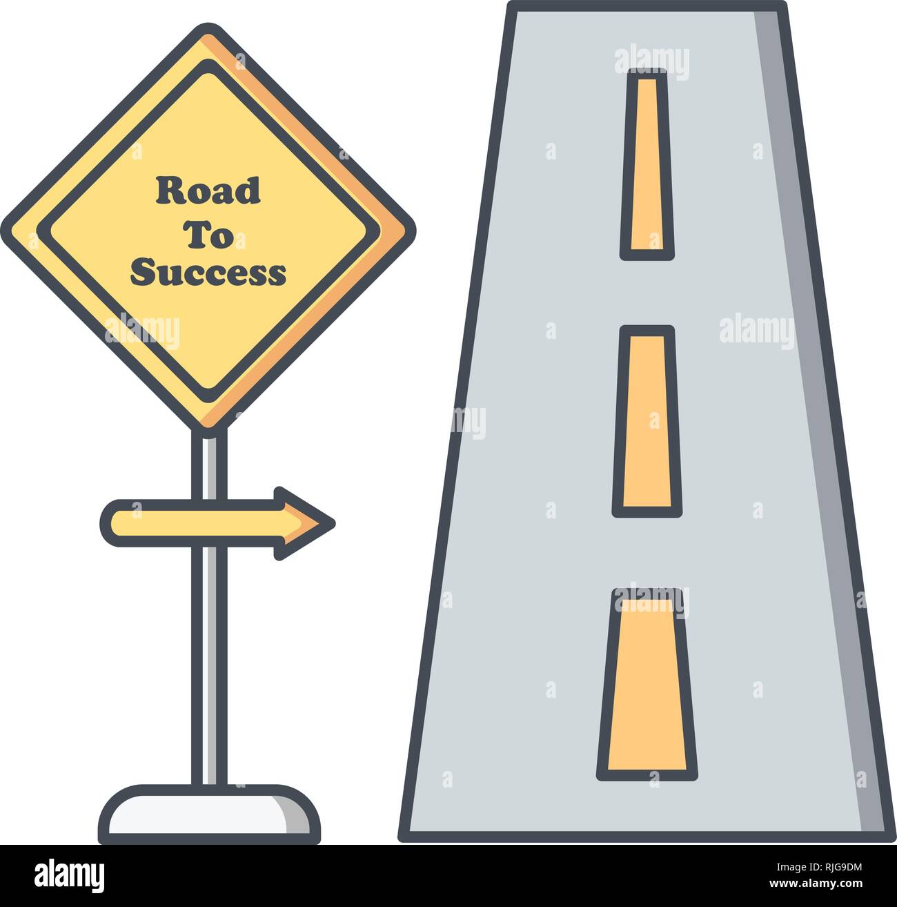 Roadmap To Success Clipart