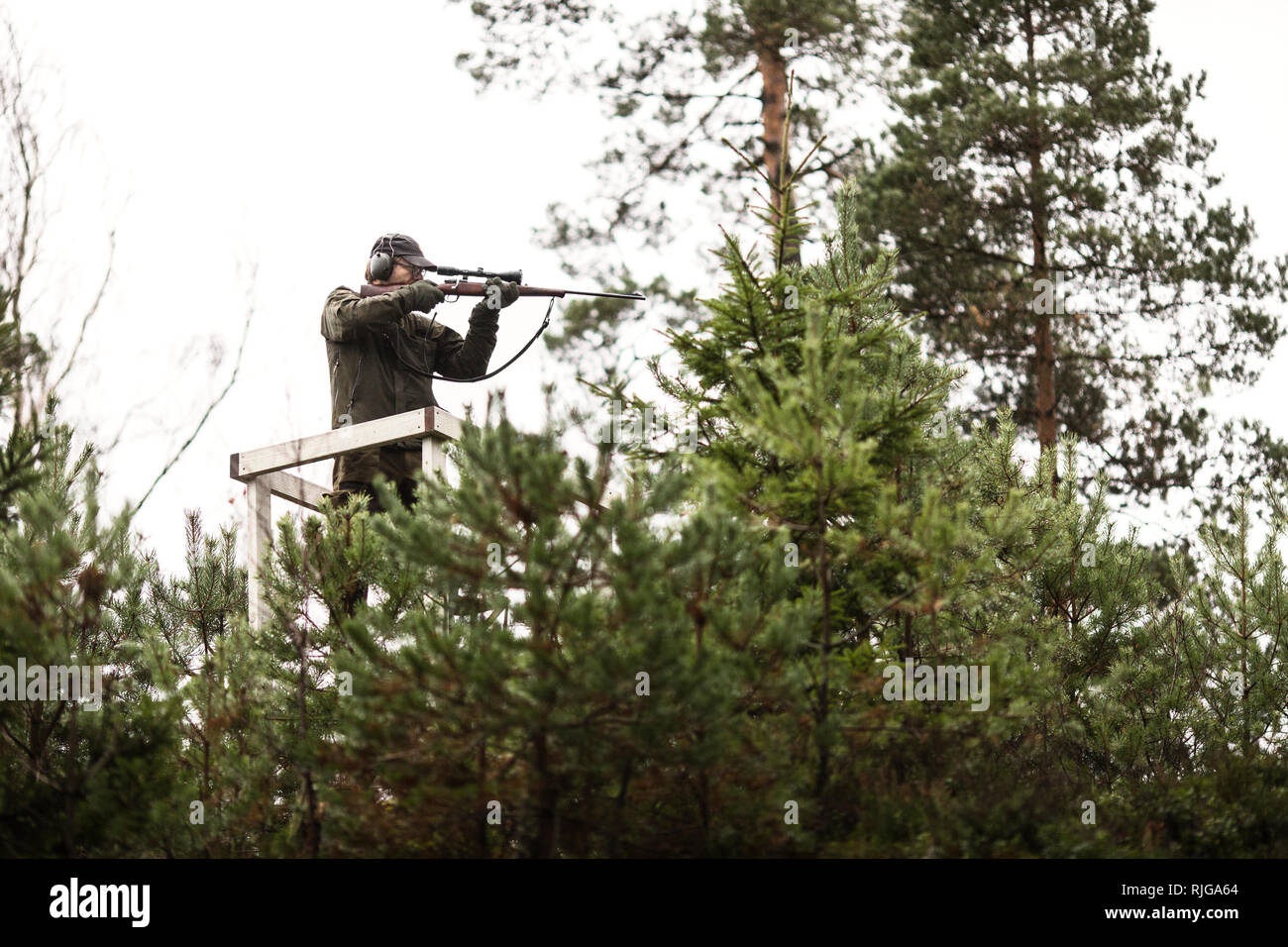 Scandinavian hunter hi-res stock photography and images - Alamy