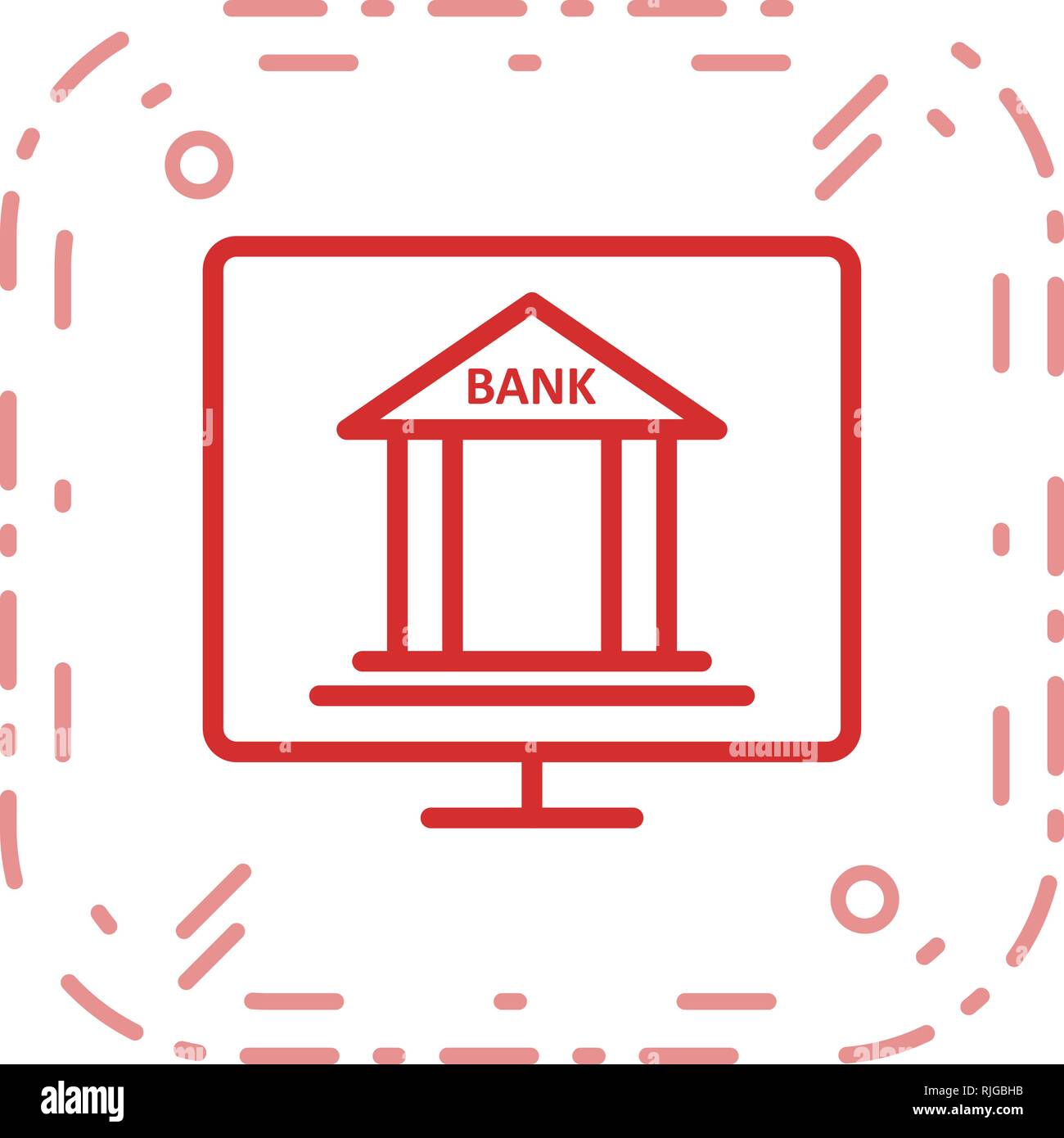 Vector Banking Icon Stock Vector Image & Art - Alamy