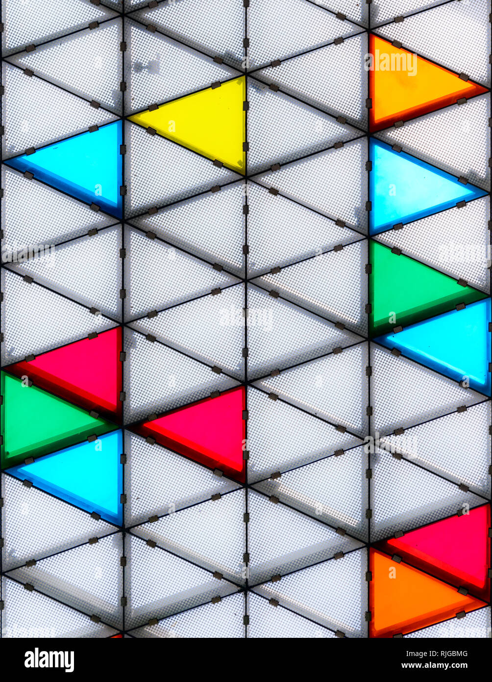 Glass triangular structure hi-res stock photography and images - Alamy