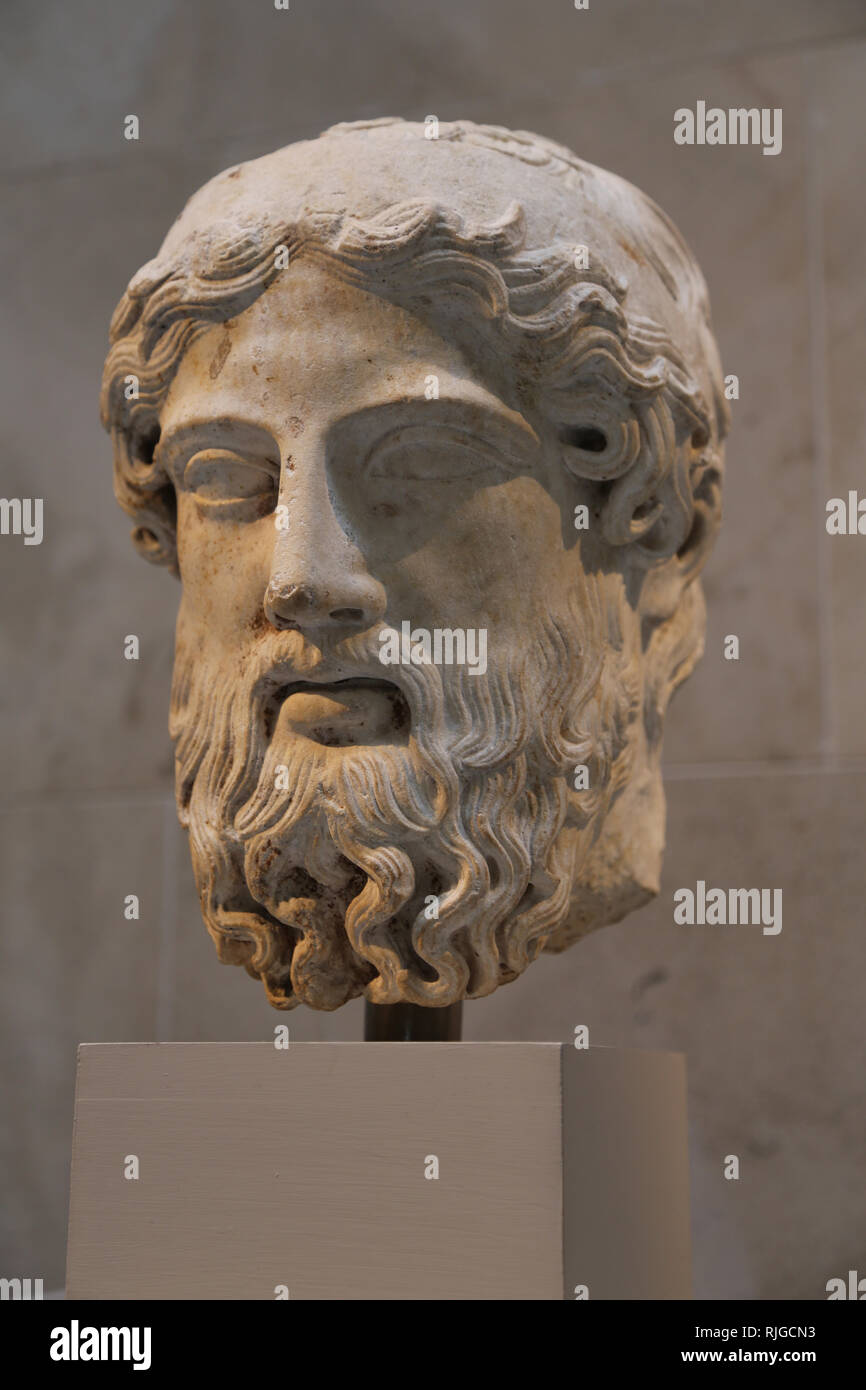 Statue of ancient greek god hermes hi-res stock photography and images ...