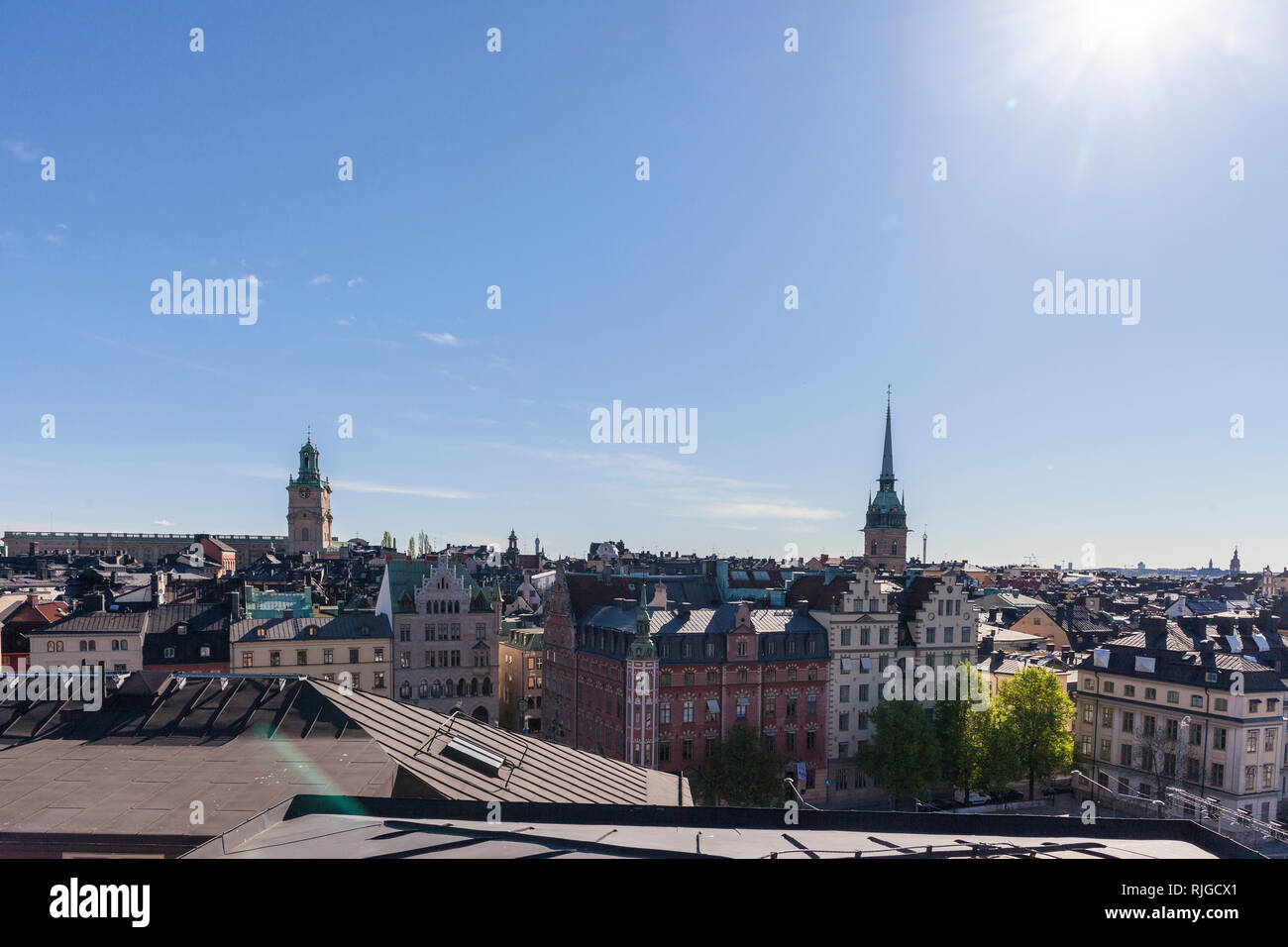 Stockholm sky view hi-res stock photography and images - Alamy