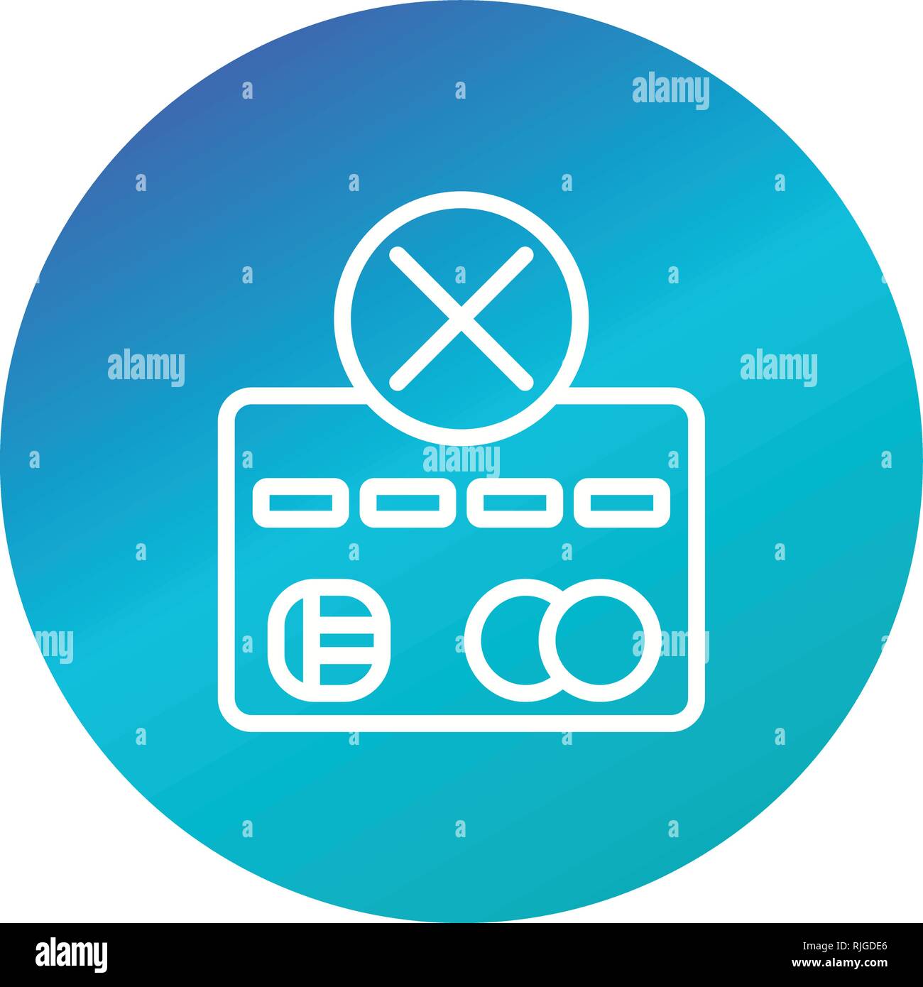 Payment Failure Vector Icon Sign Icon Vector Illustration For Personal ...