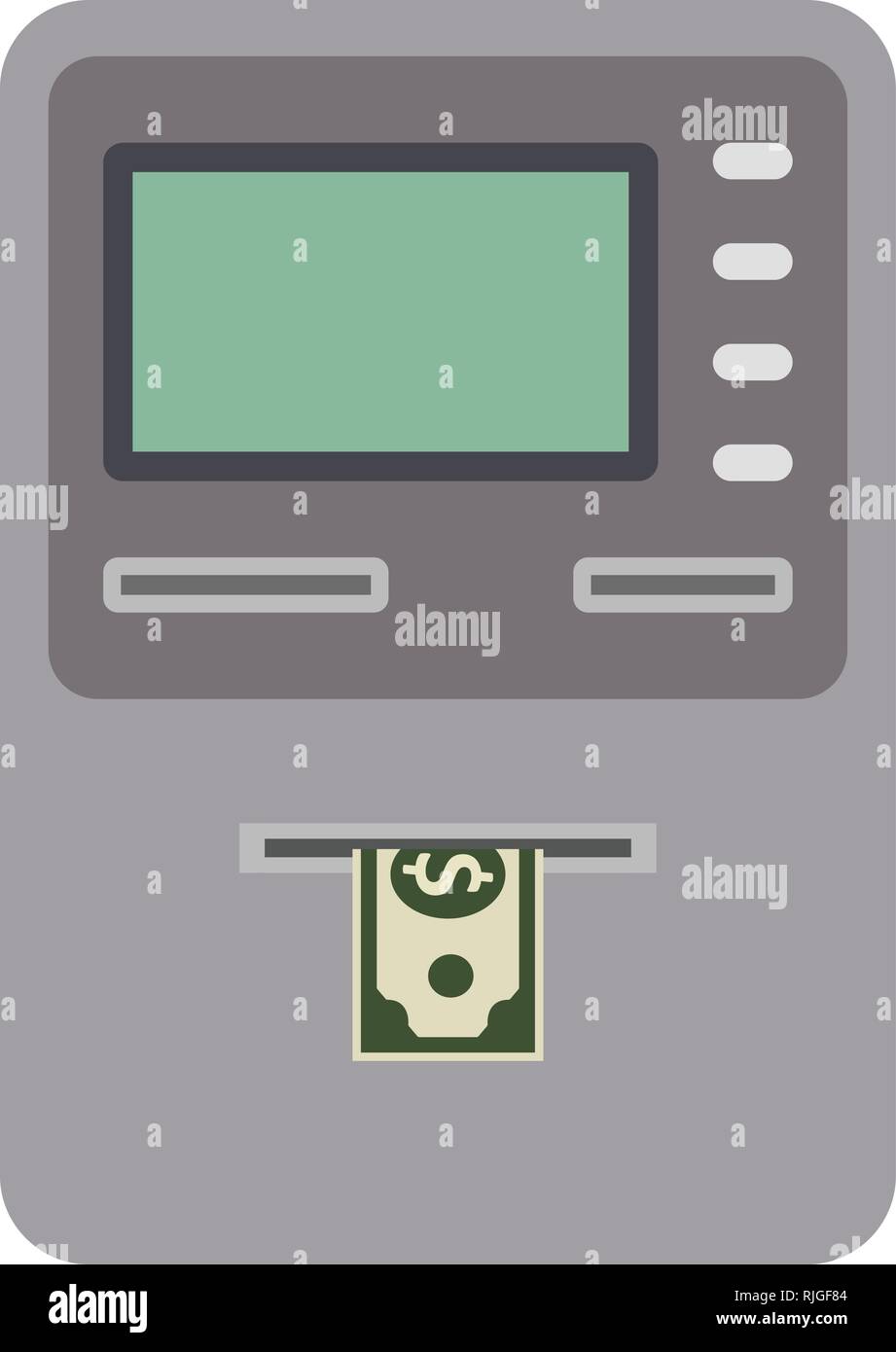 Cash withdrawal Vector Icon Sign Icon Vector Illustration For Personal ...