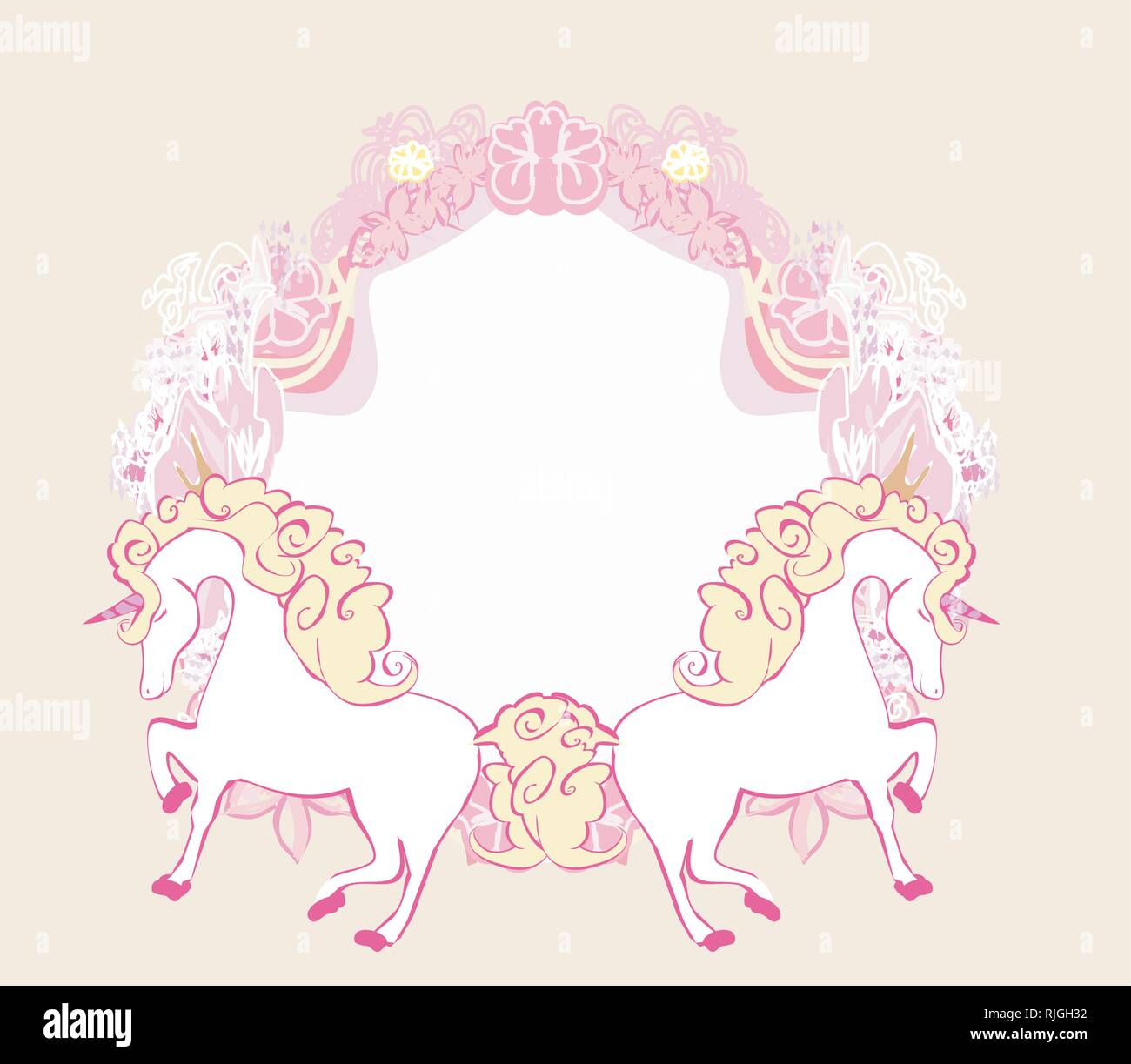 Unicorns group Stock Vector Images - Alamy