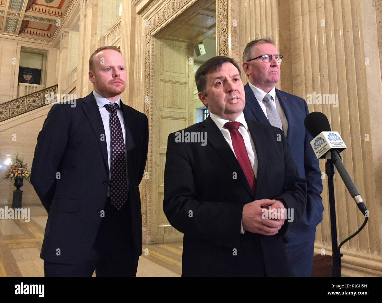 Doug beattie, uup leader hi-res stock photography and images - Alamy