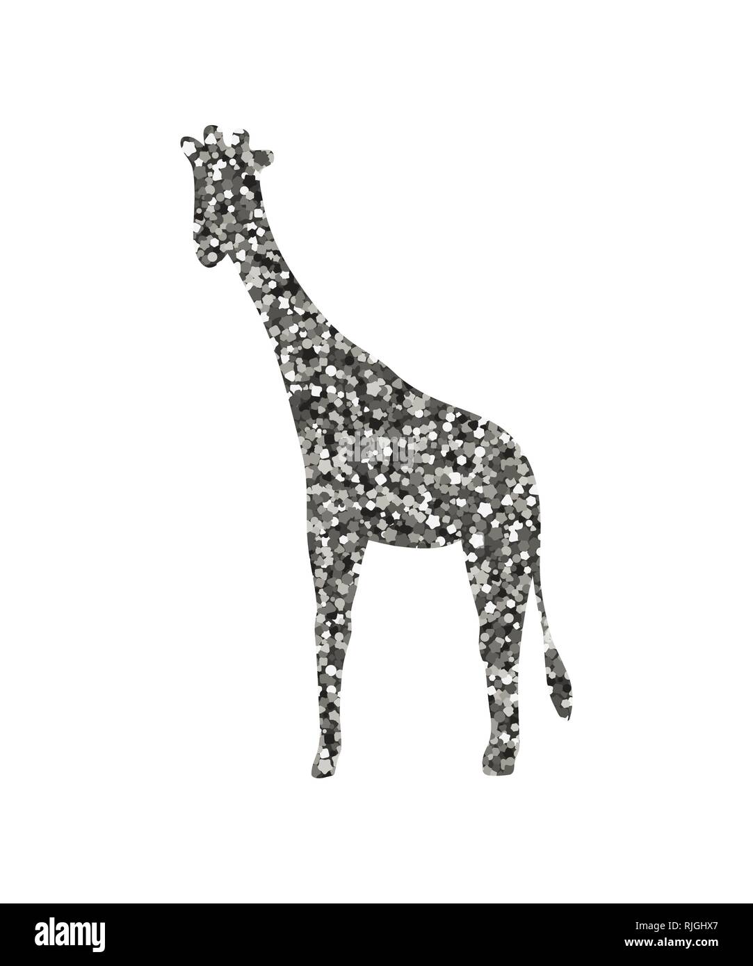 Simple Giraffe Illustration High Resolution Stock Photography and ...