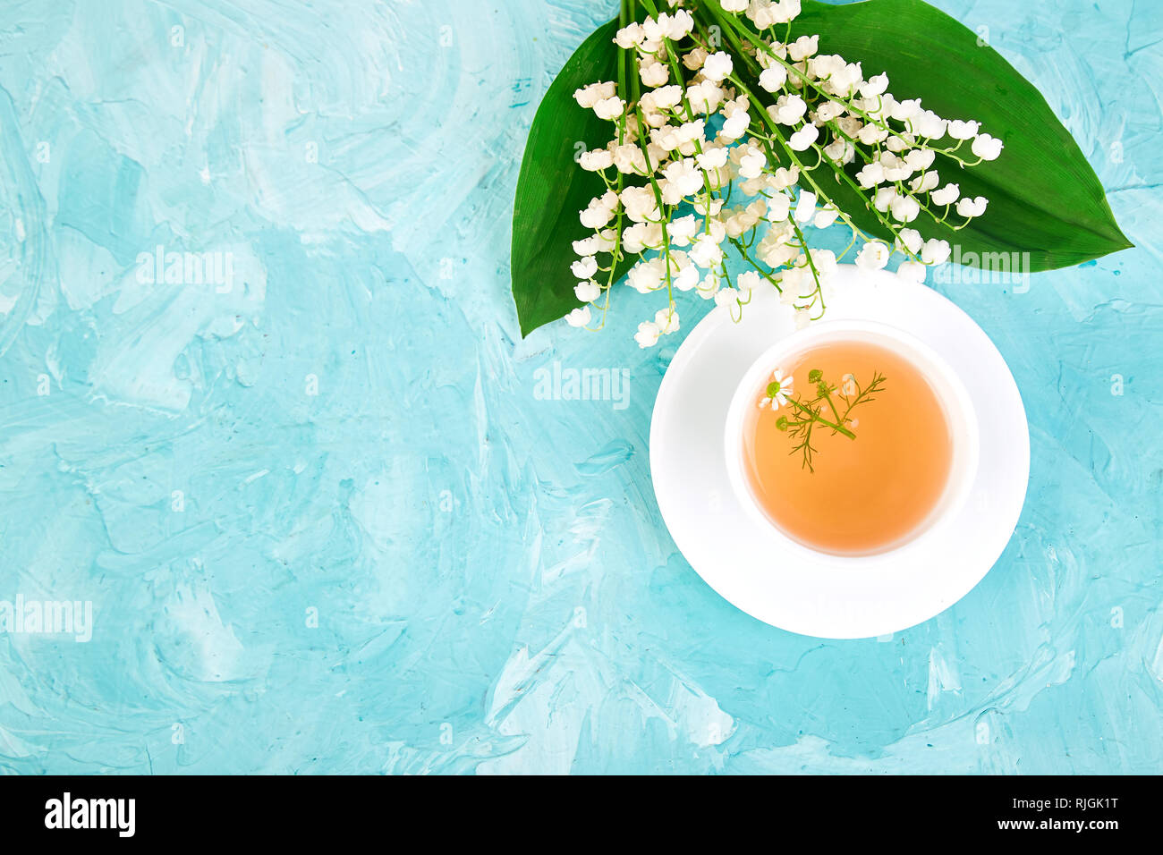 Lily Flower Tea High Resolution Stock Photography and Images - Alamy