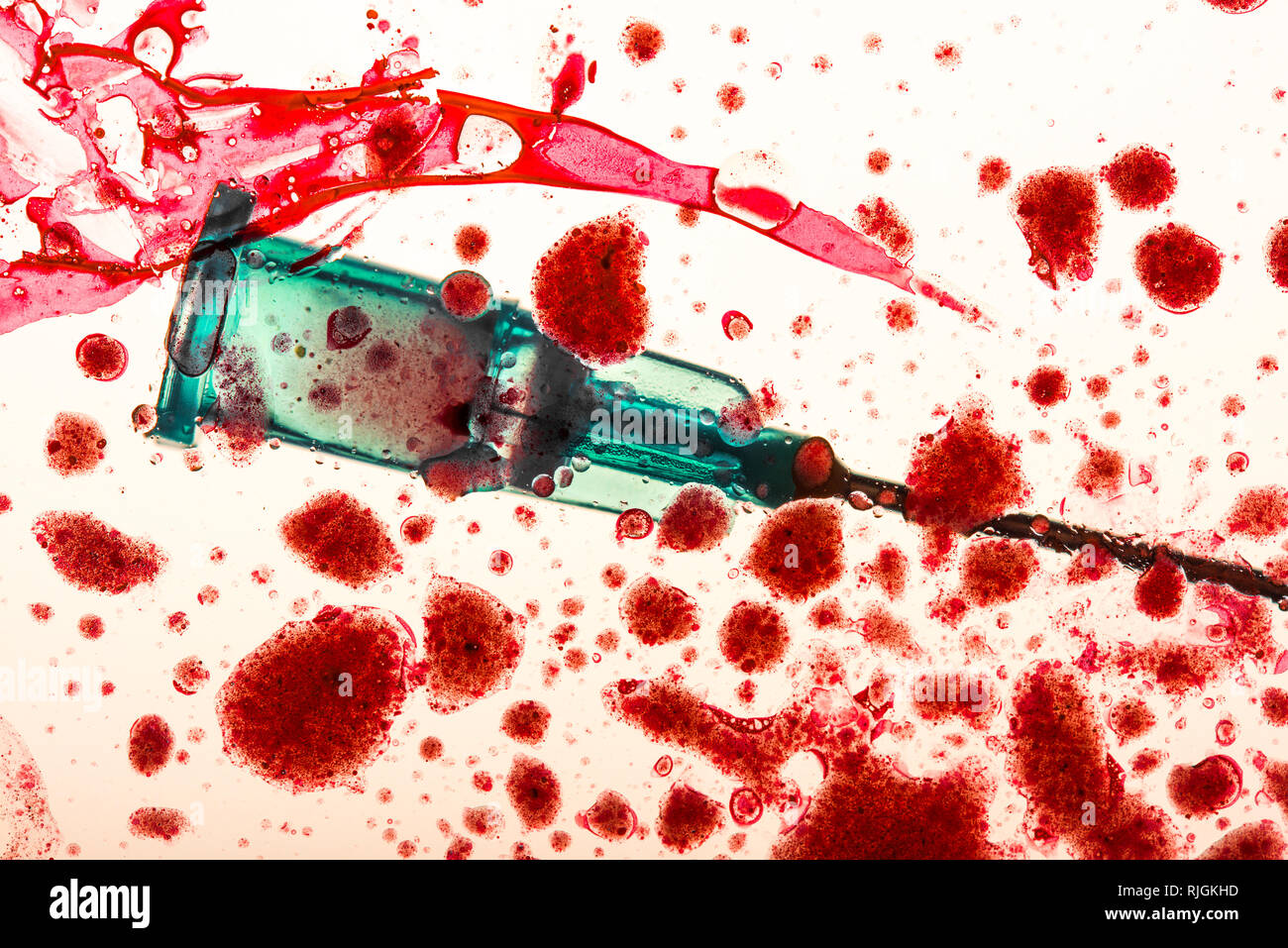 Blood spots hi-res stock photography and images - Alamy