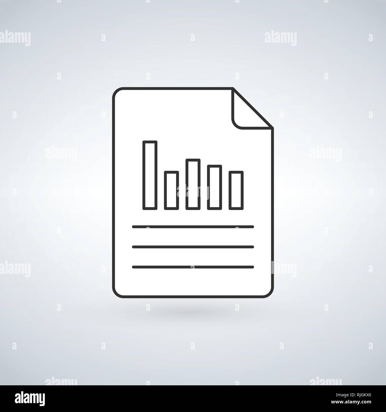 Filled chart Stock Vector Images - Alamy