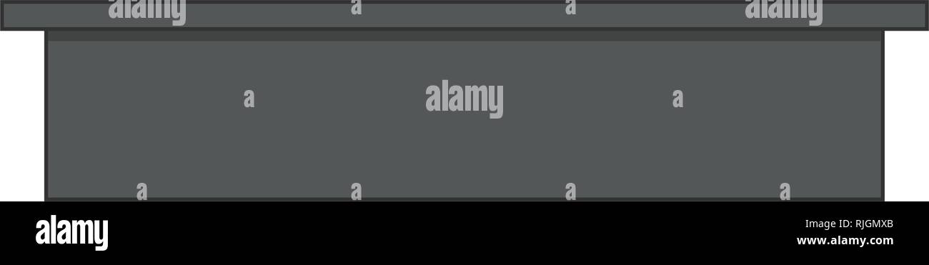 Long Table flat icon. . Flat style design, vector illustration Stock ...