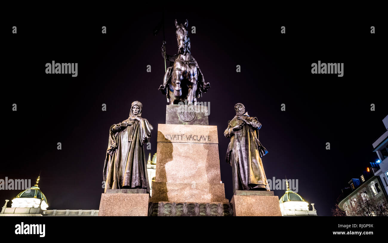 Statue of st wenceslas hi-res stock photography and images - Alamy