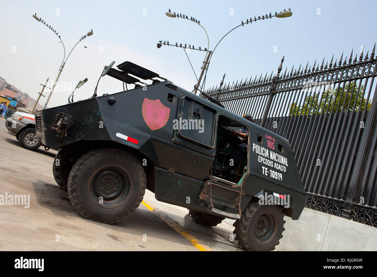 Military police bus hi-res stock photography and images - Alamy