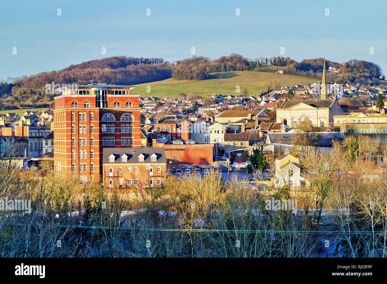 Cotswold views for NHS - Stroud, pictured from Butterrow Hill ...