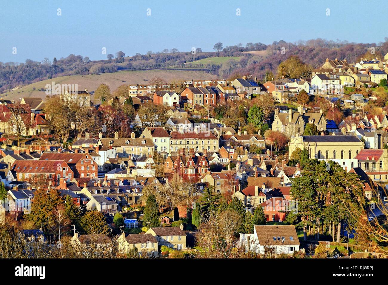 Cotswold views for NHS - Stroud, pictured from Butterrow Hill ...