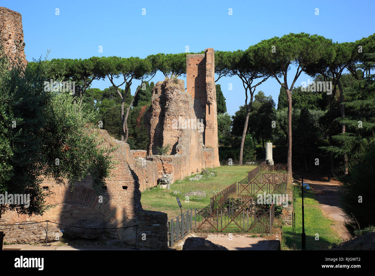 Palatine hill excavation hi-res stock photography and images - Alamy