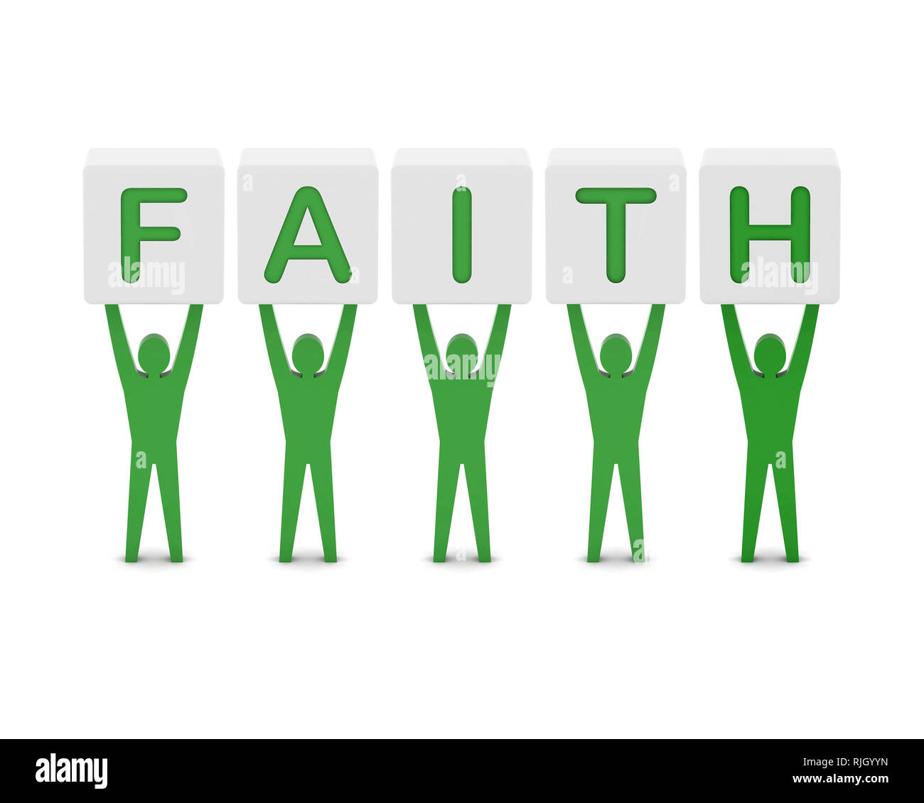 Word faith hi-res stock photography and images - Alamy